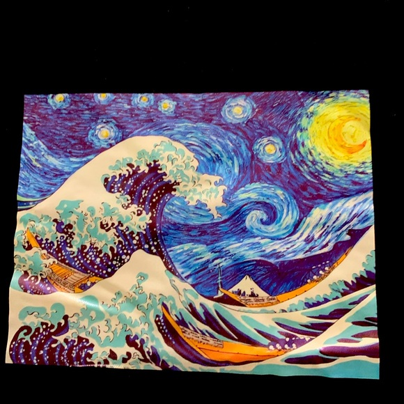 thailand mall | Tops | Vincent Van Gogh Surf Starry Night Beach Wave ...